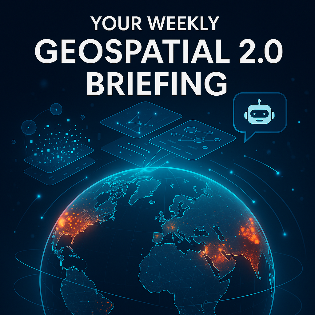 YOUR WEEKLY GEOSPATIAL 2.0 BRIEFING - 7/16/25 - SpatialNext
